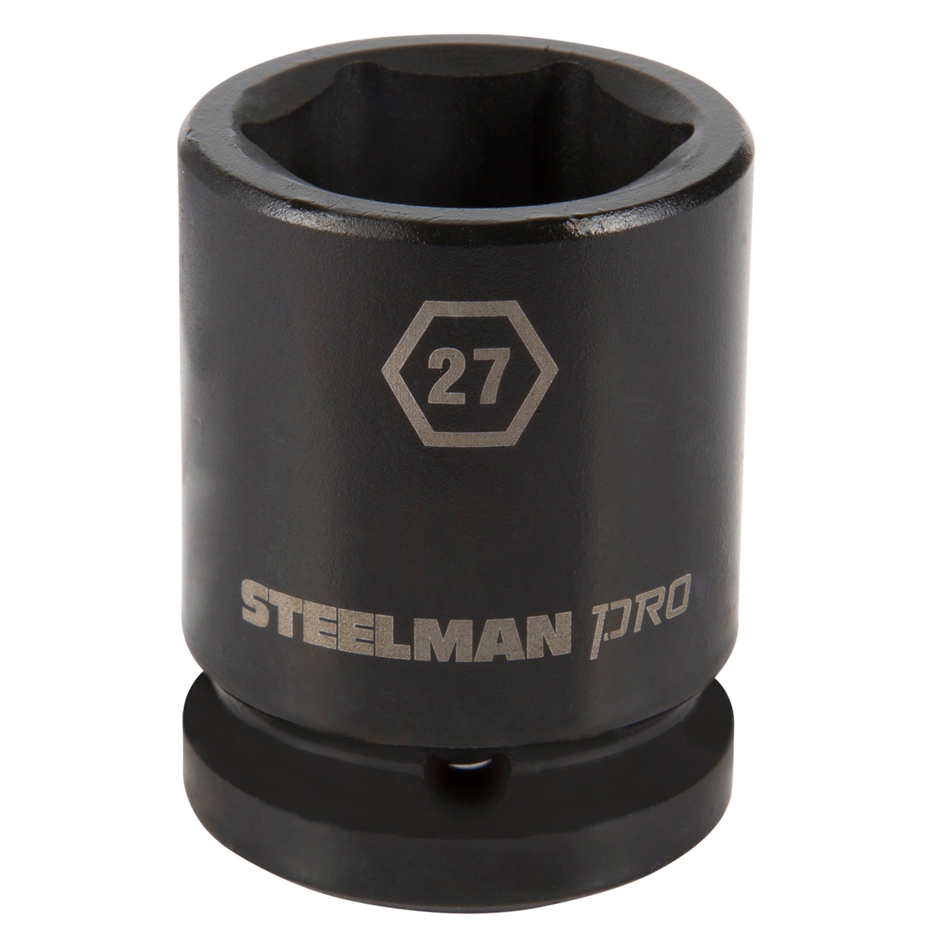 3/4-Inch Drive 6-Point 27mm Impact Socket – Steelman Tools