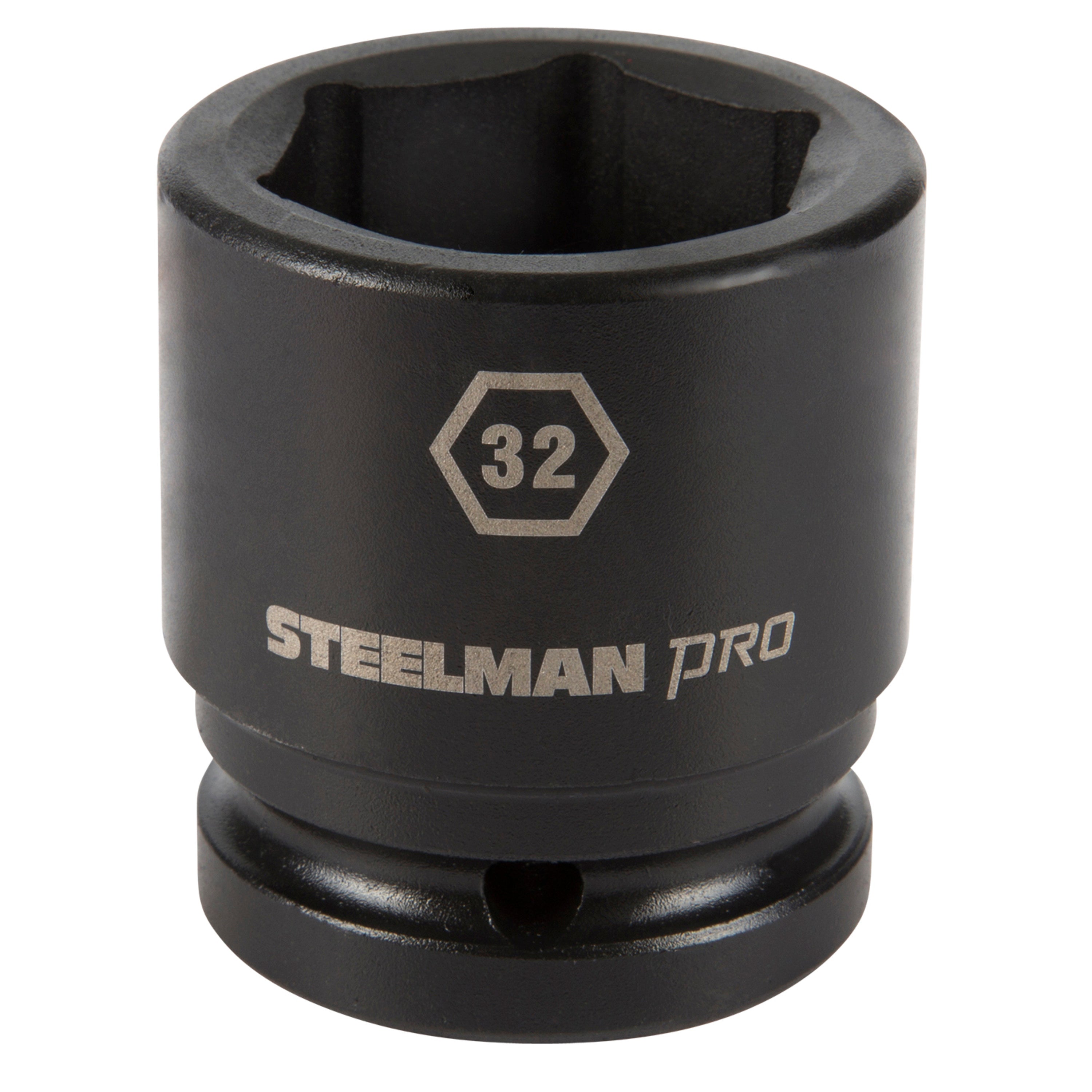3/4-Inch Drive 6-Point 32mm Impact Socket – Steelman Tools