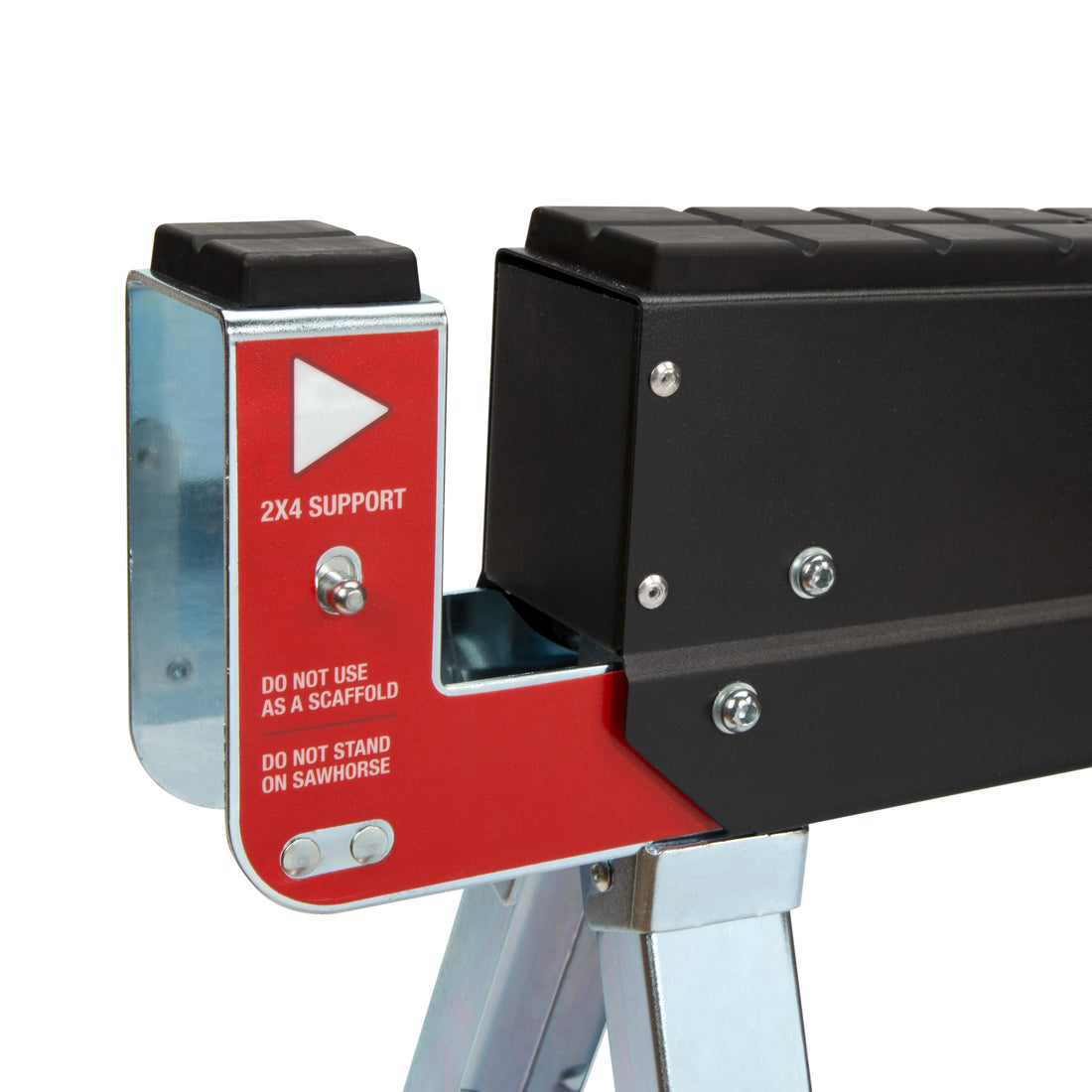 2-Piece Adjustable Height Folding Sawhorse Work Table Set – Steelman Tools