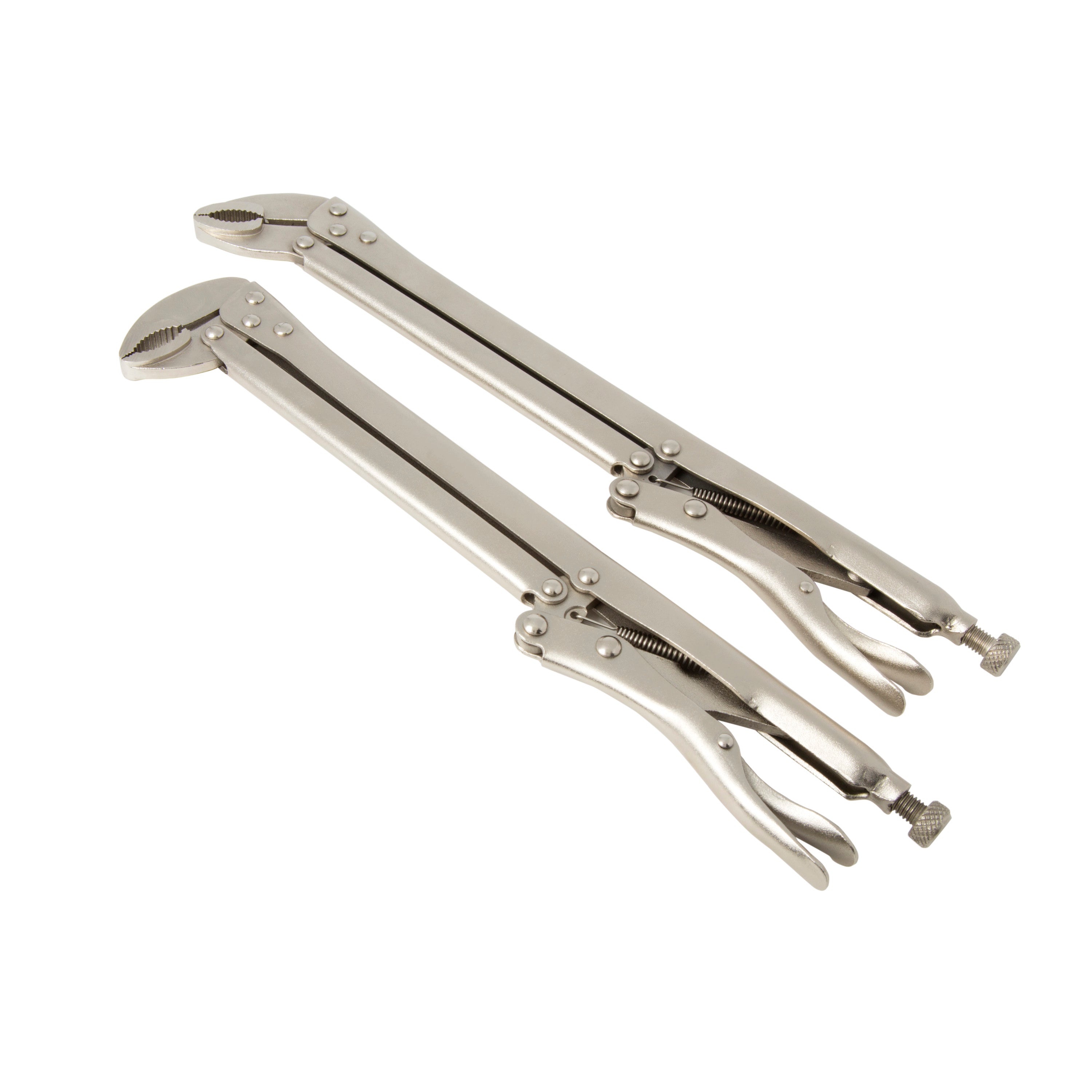 2-Piece Extended Reach 15-Inch Locking Plier Set – Steelman Tools