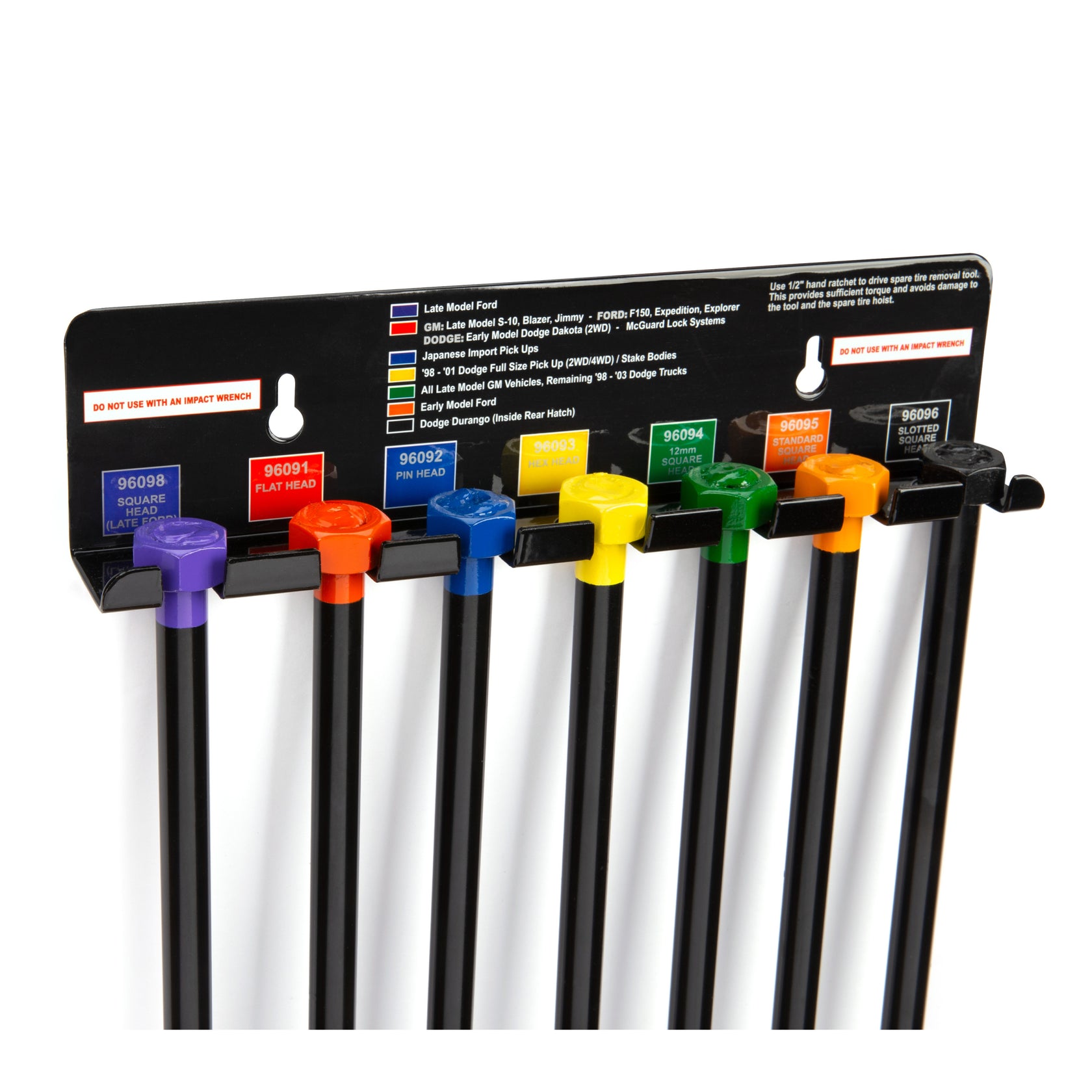 7-Piece Spare Tire Retrieval Tool Kit for Mechanics – Steelman Tools