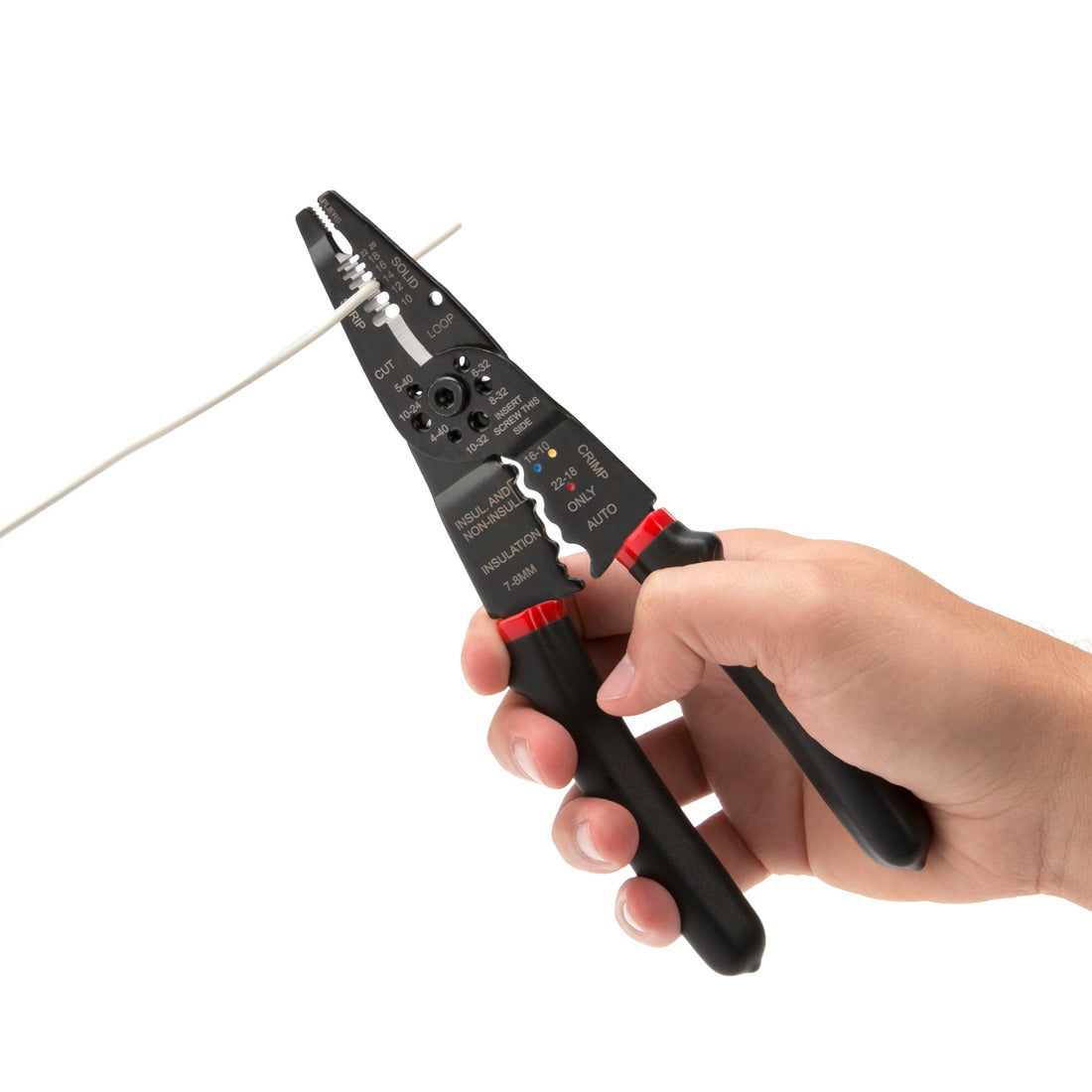 Universal Wire Stripper / Cutter / Crimper Multi-Purpose Tool ...
