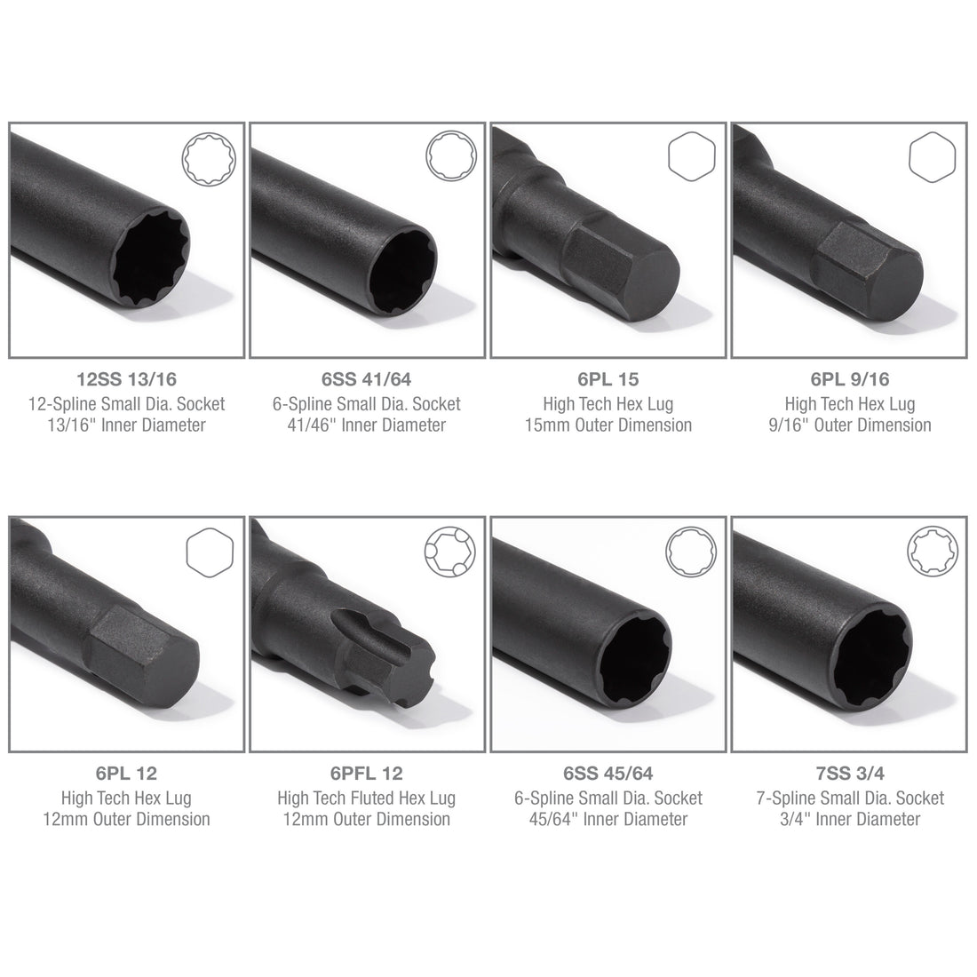 16-Piece Locking Lug Master Key Set – Steelman Tools