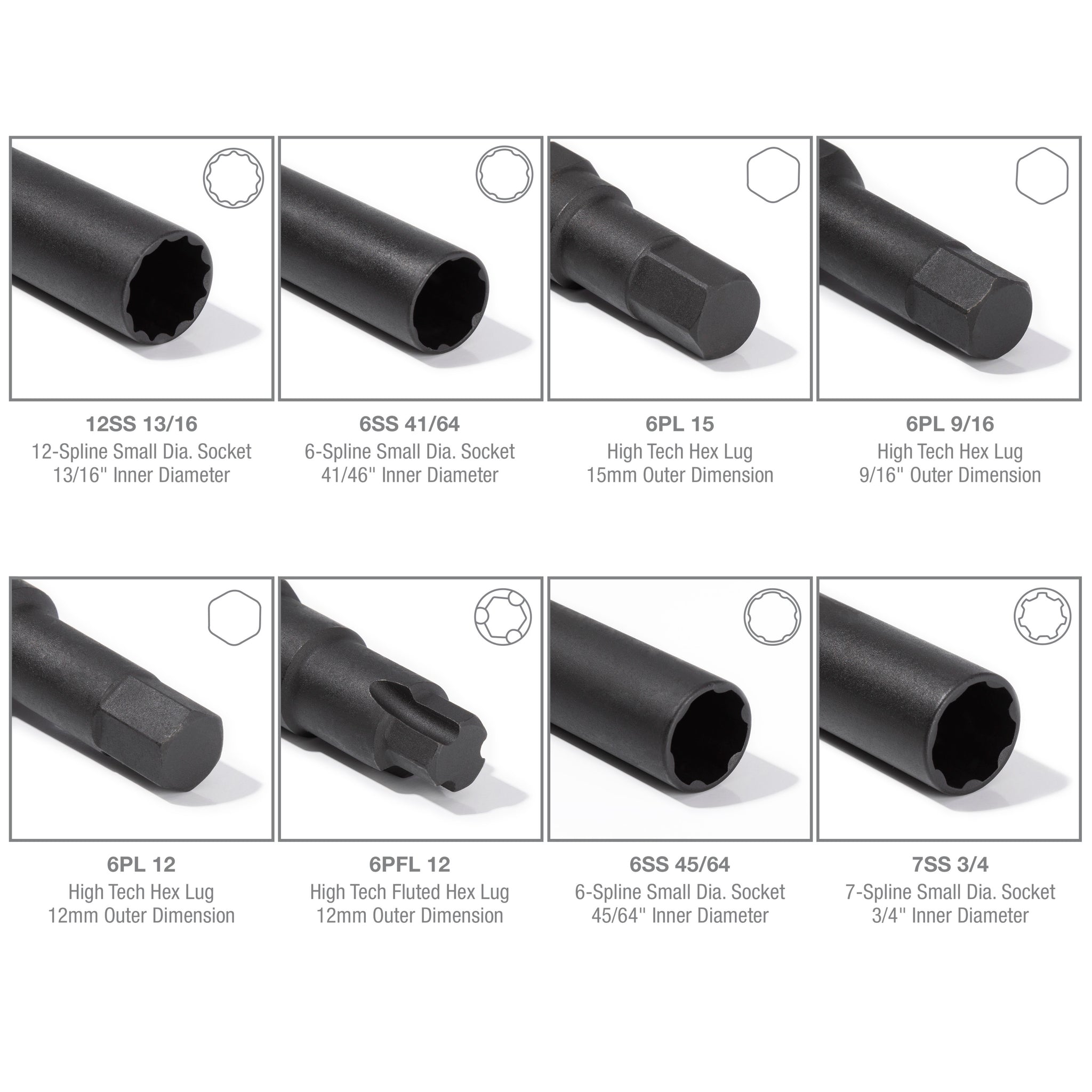 16-Piece Locking Lug Master Key Set – Steelman Tools