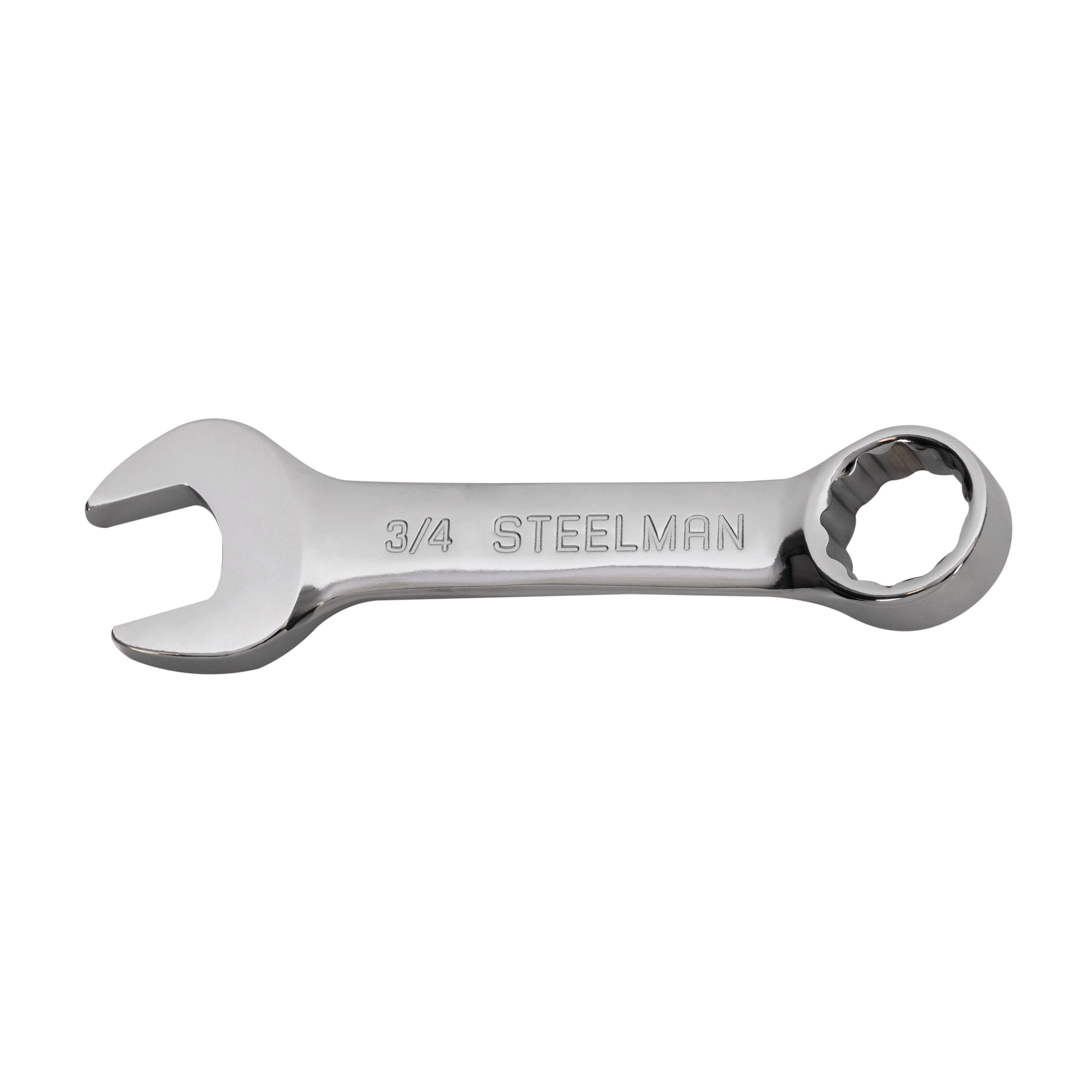 Steelman 3/4-Inch Stubby Combination Wrench, 12-Point Box End ...