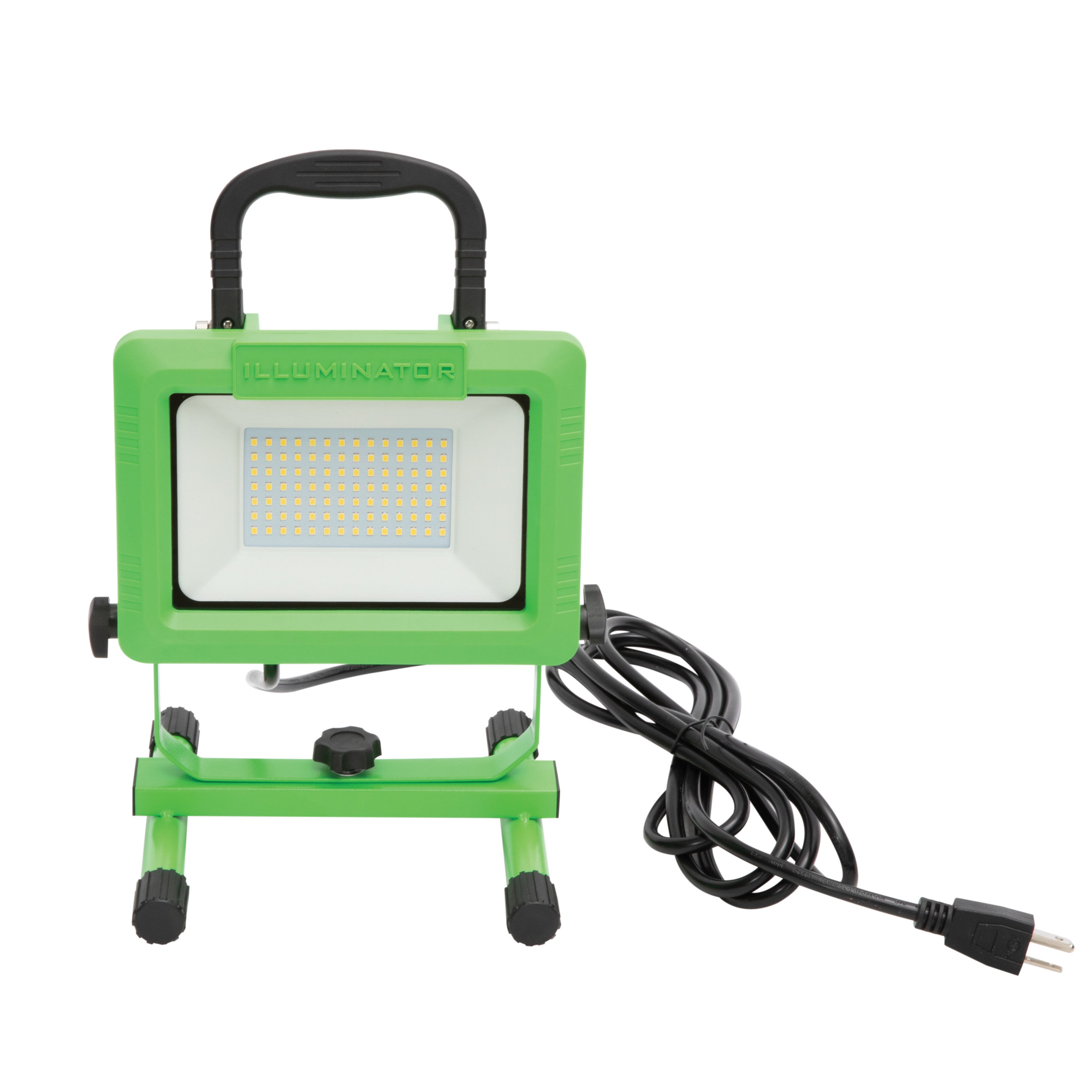 Illuminator 6,000-Lumen Portable Led Flood Light With Splashproof Metal ...
