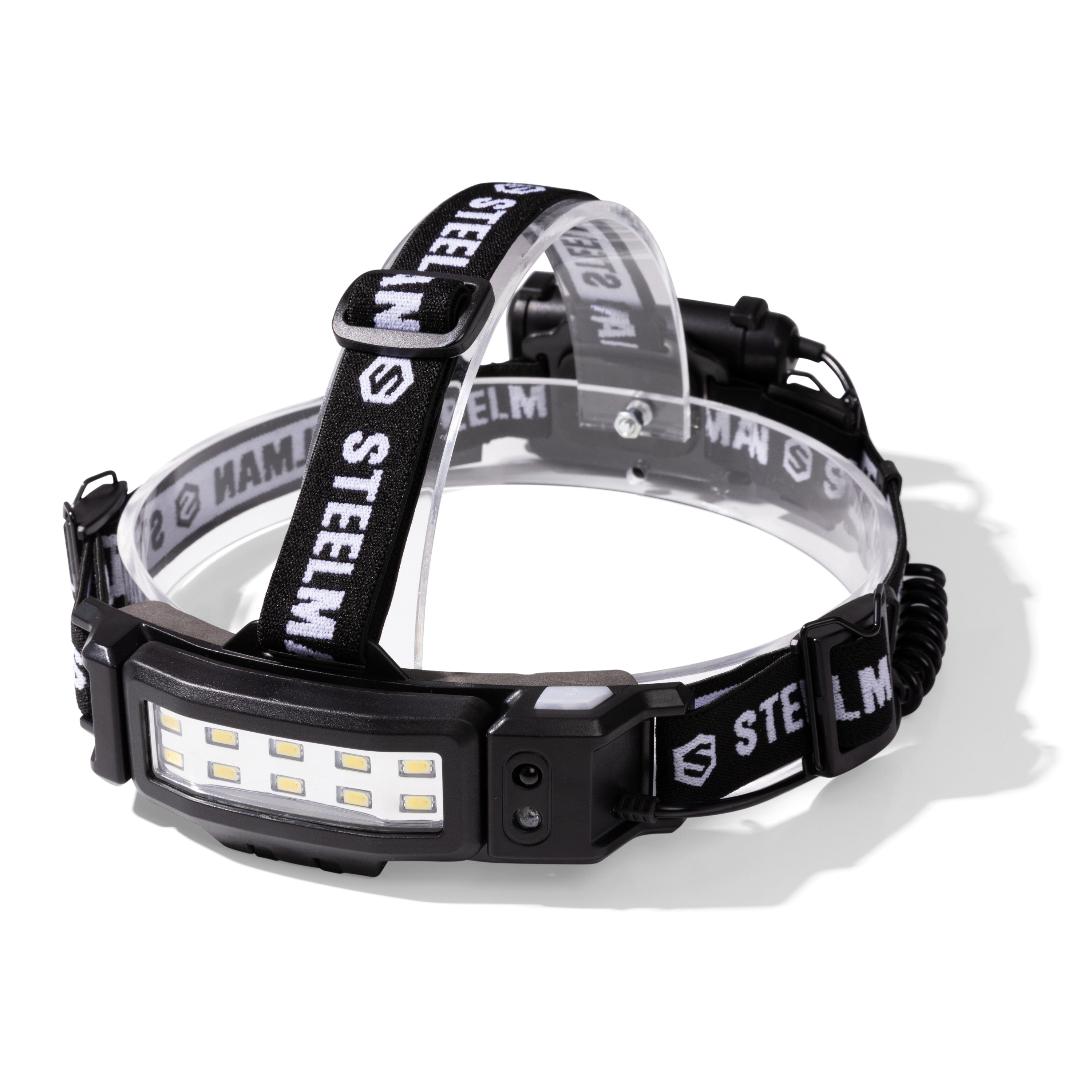 Motion Activated Slim Profile LED Headlamp with Red Rear Blinker ...