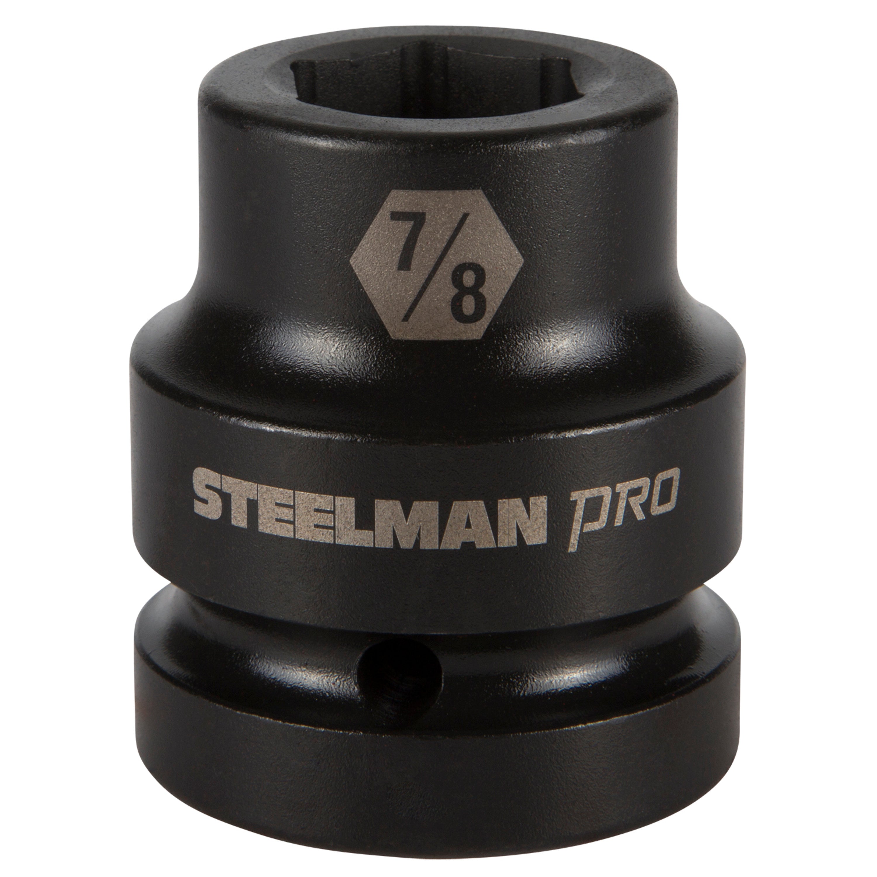 Steelman Pro 1-Inch Drive X 7/8-Inch 6-Point Impact Socket – Steelman Tools