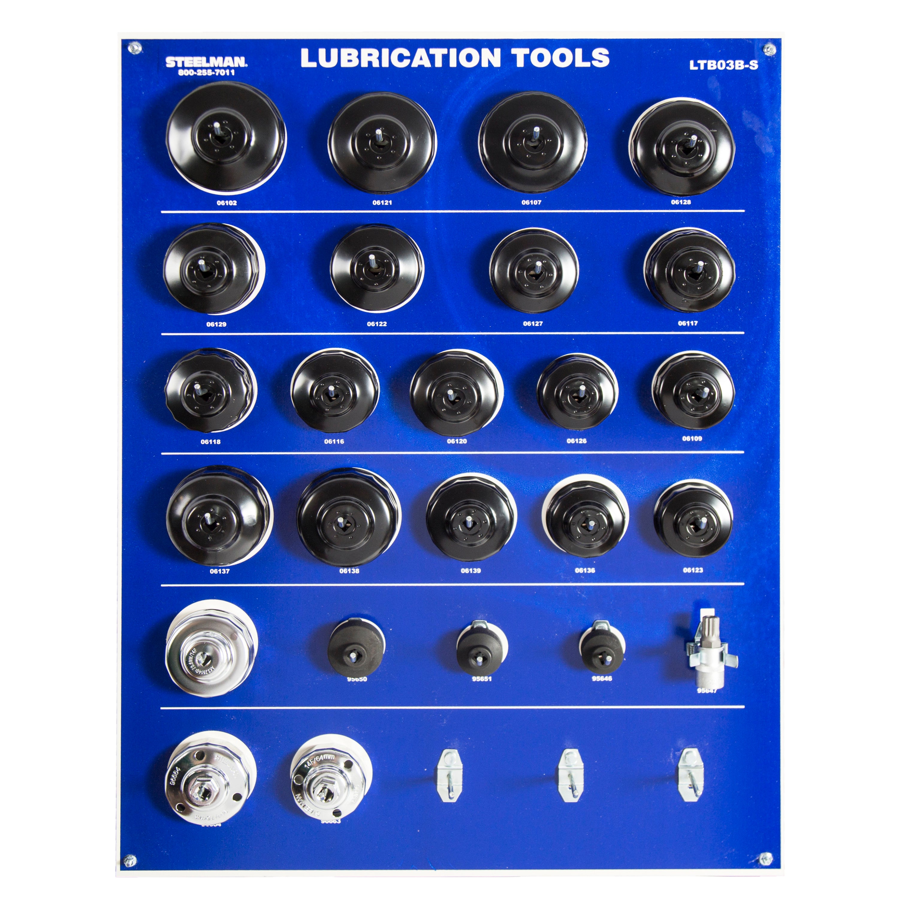 Steelman Stl-Tlb-Bom-Lube Tool Board W/ Tools – Steelman Tools
