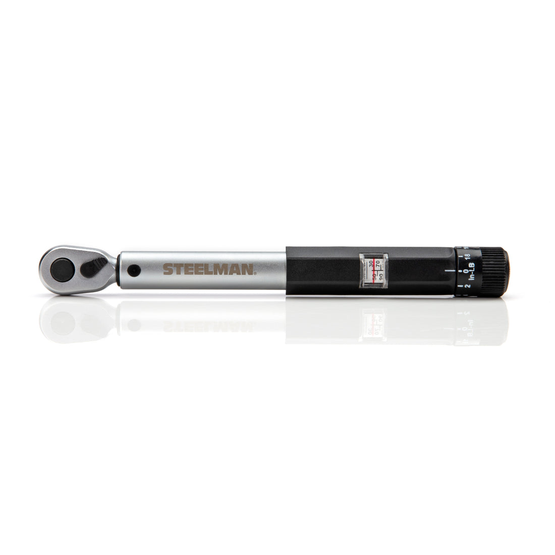 1/4-inch Drive 30-150 in-lb Micro-Adjustable Torque Wrench – Steelman Tools