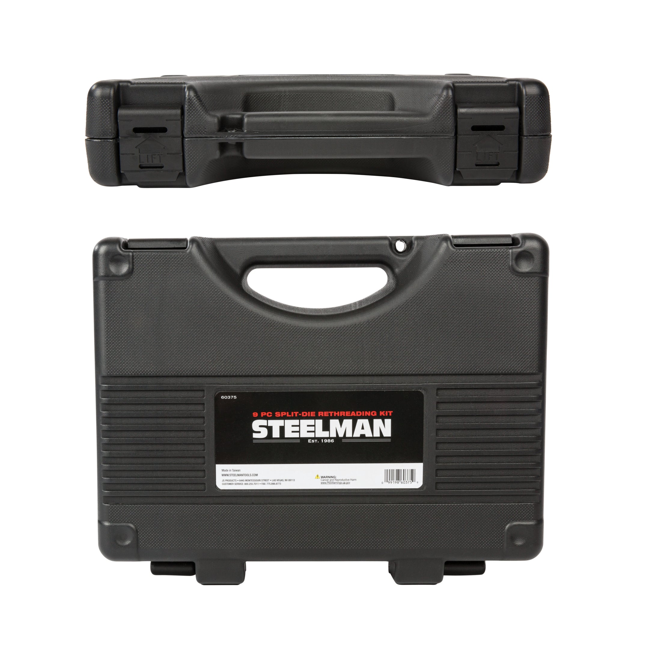 9-Piece Split Die Wheel Stud Repair and Rethreading Kit – Steelman Tools