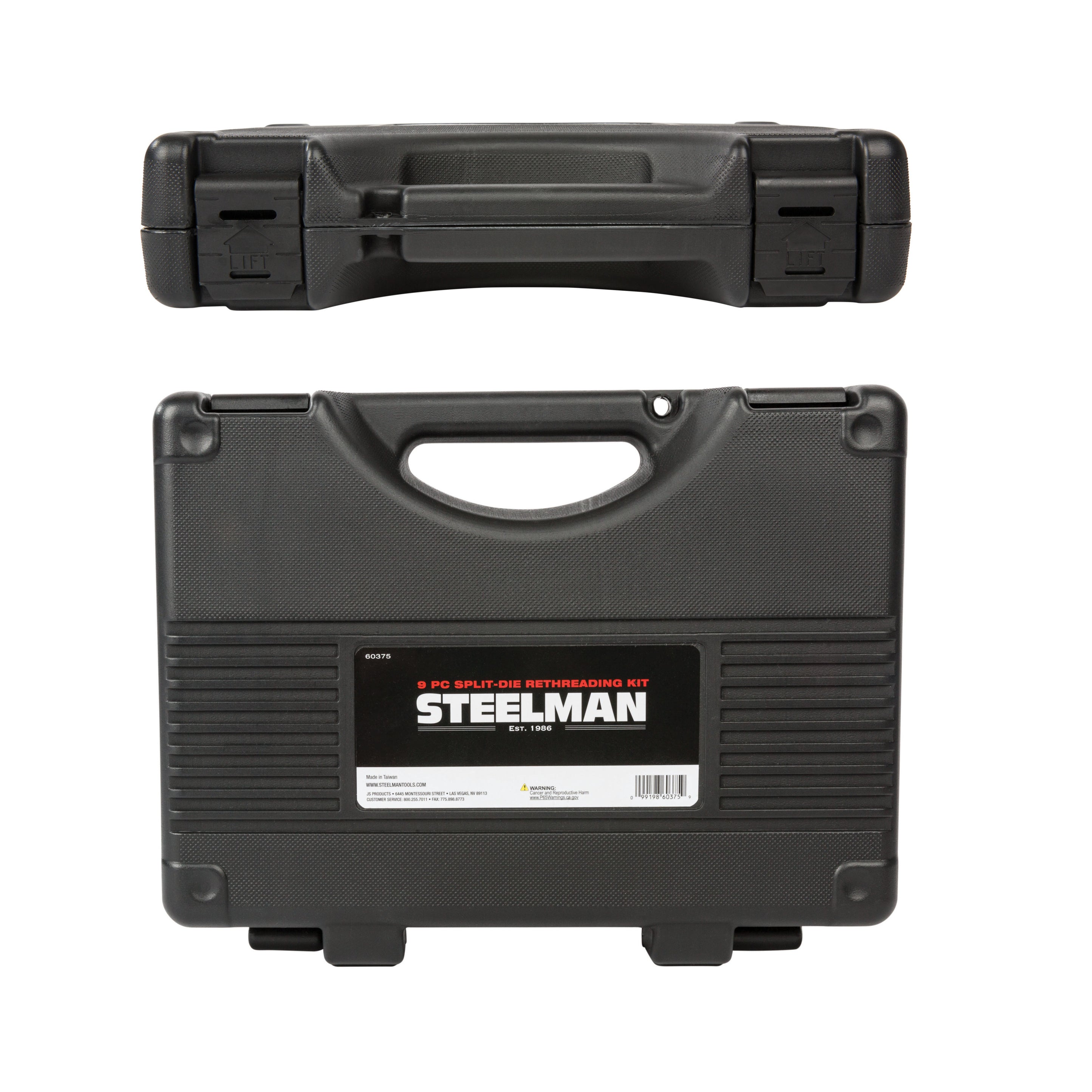 9-Piece Split Die Wheel Stud Repair and Rethreading Kit – Steelman Tools