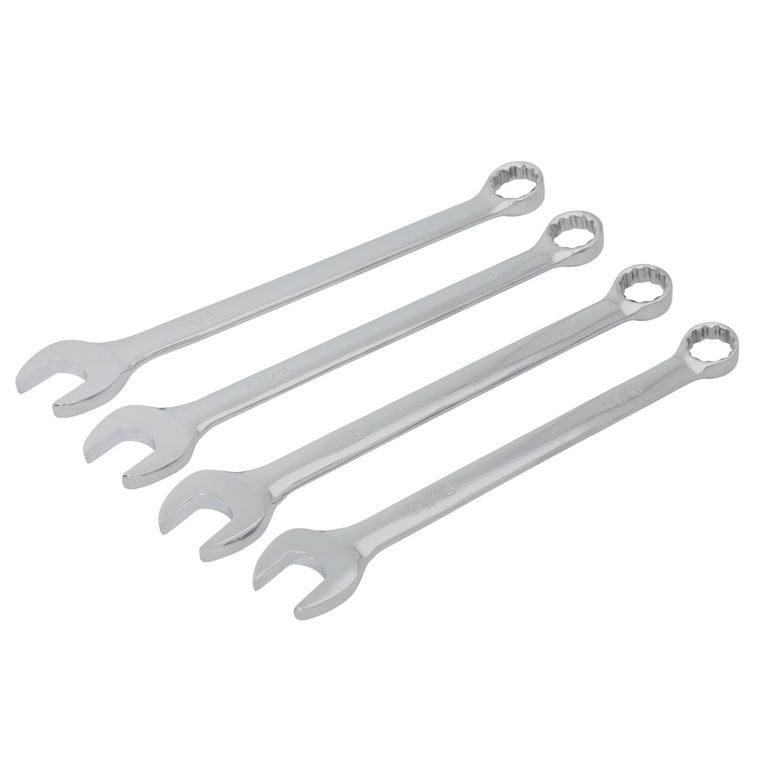4-Piece Jumbo Combination Wrench Set (1-1/16, 1-1/8, 1-3/16, 1-1/4-Inch ...