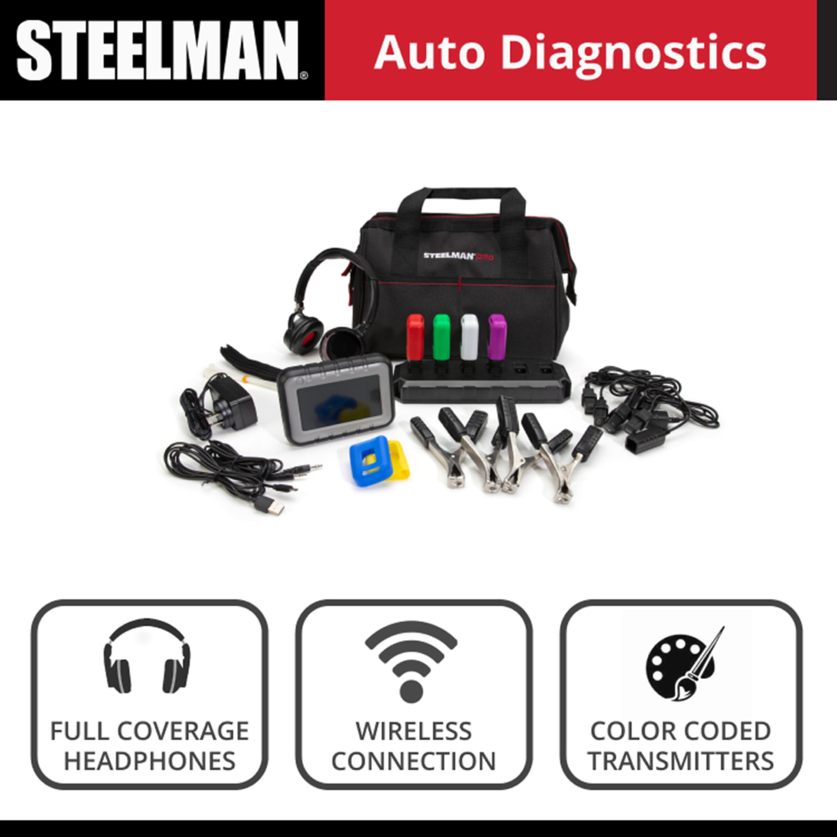 Wireless ChassisEAR 2 Automotive Diagnostic Noise Finder – Steelman Tools