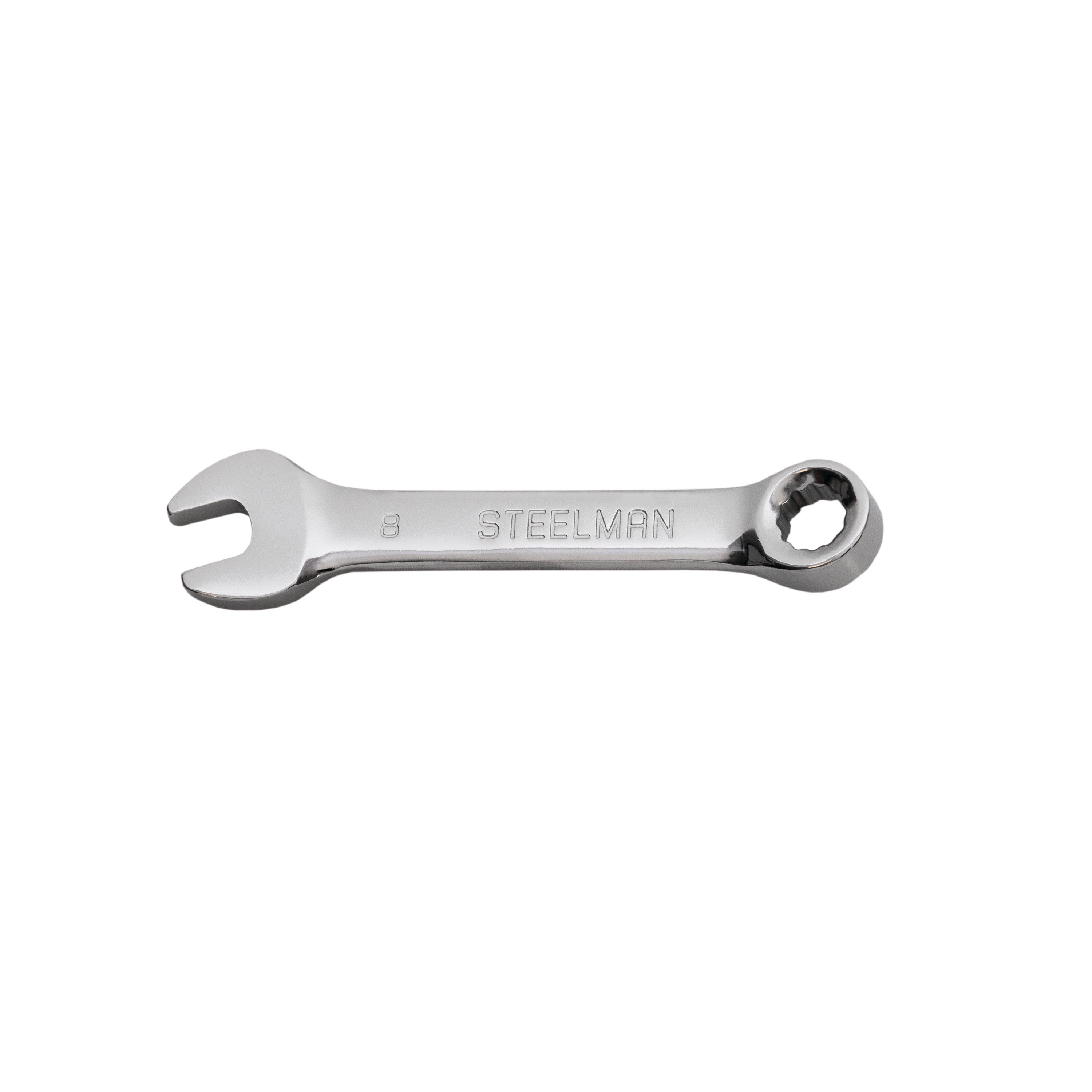 Steelman 8Mm Stubby Combination Wrench, 12-Point Box End – Steelman Tools