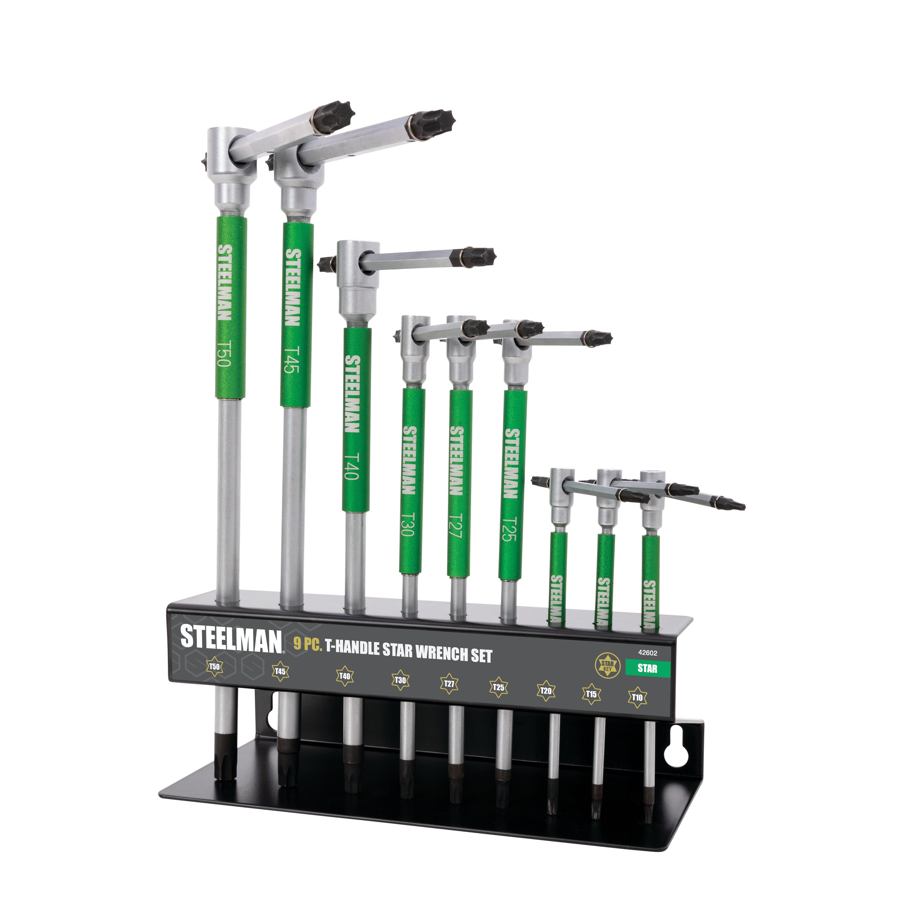 Steelman 9-Piece Star Tip Sliding T-Handle Wrench Set With Free ...