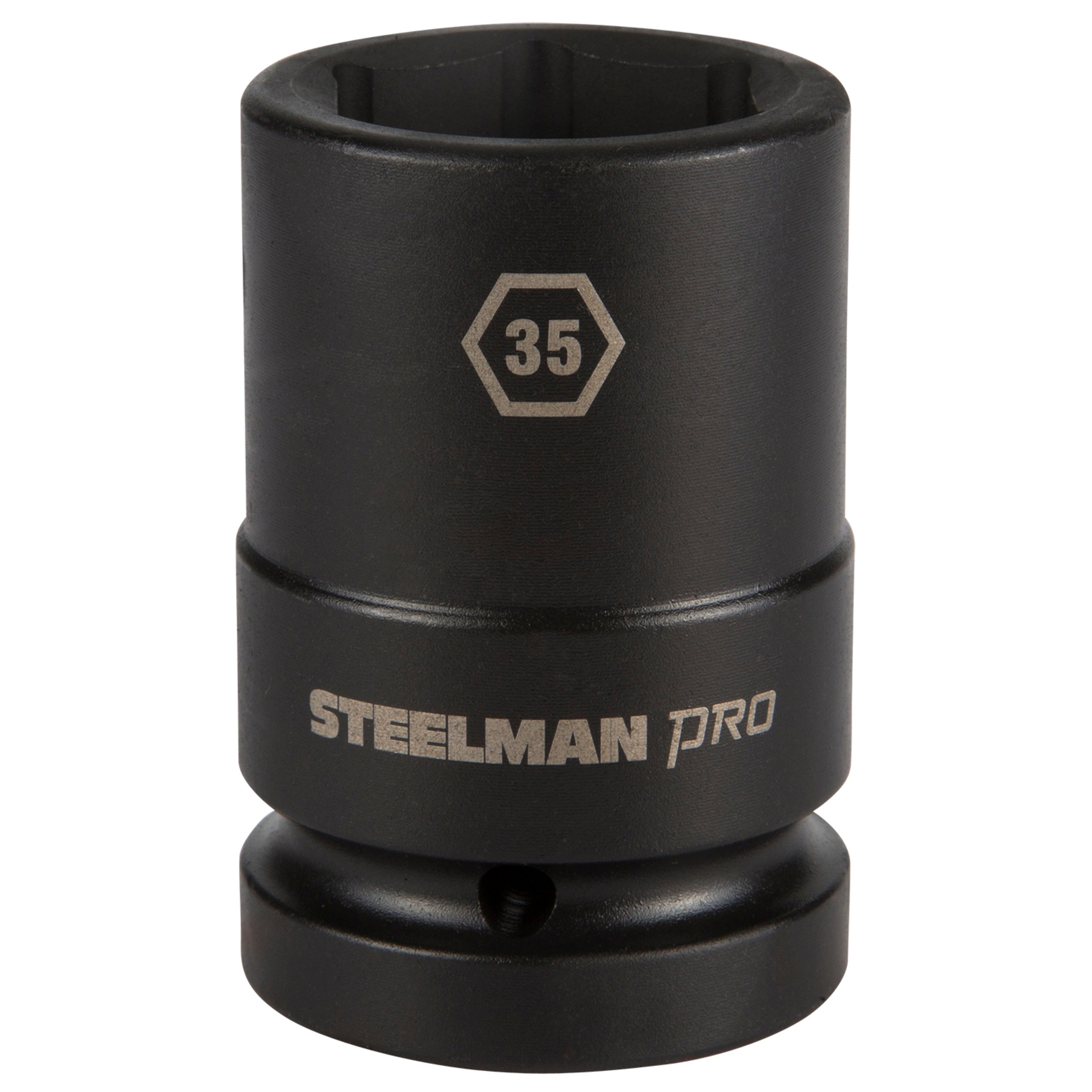 1-Inch Drive x 35mm 6-Point Thin Wall Deep Impact Socket – Steelman Tools