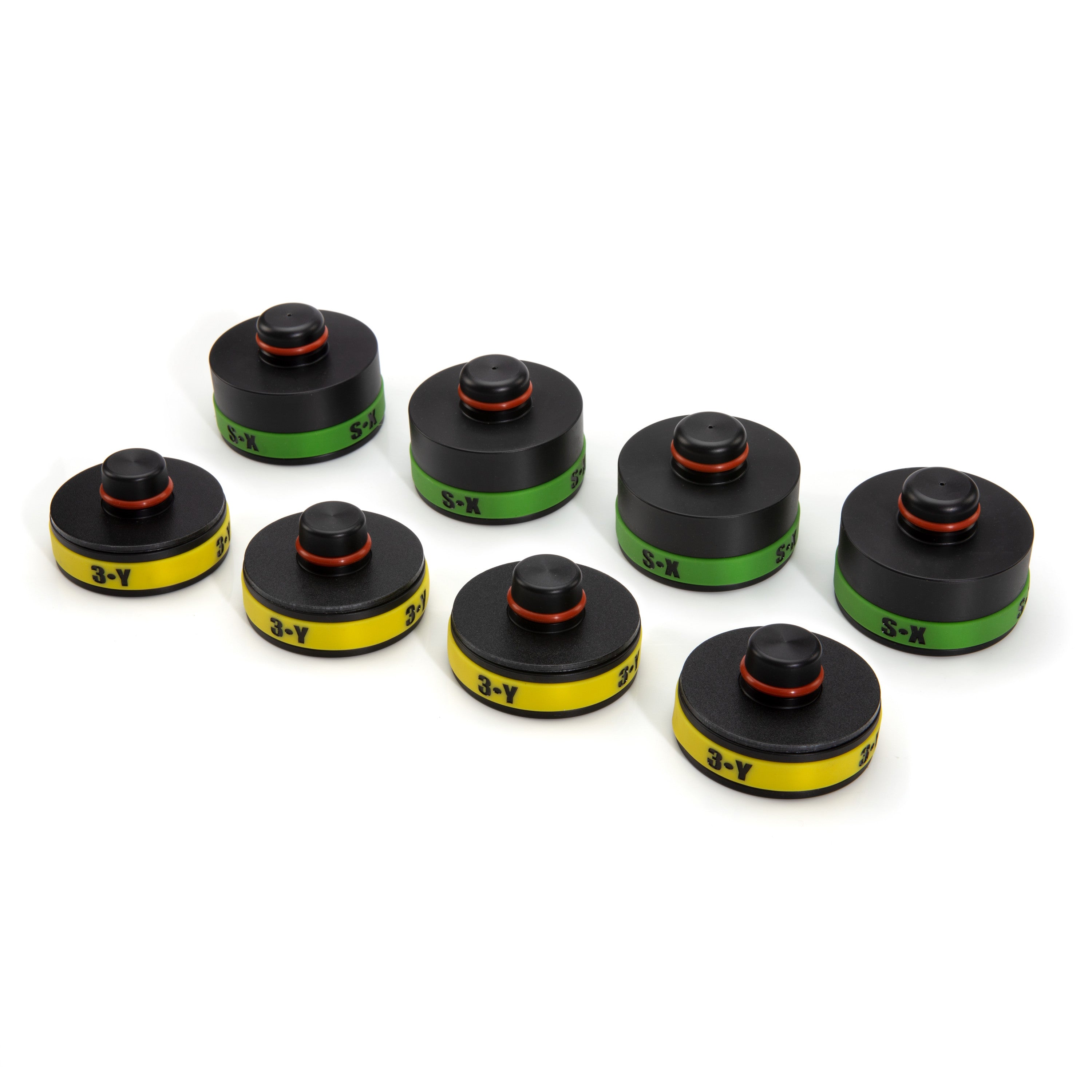 Steelman 8-Piece Friction Fit Jack Pad Risers Multi-Pack For Tesla ...