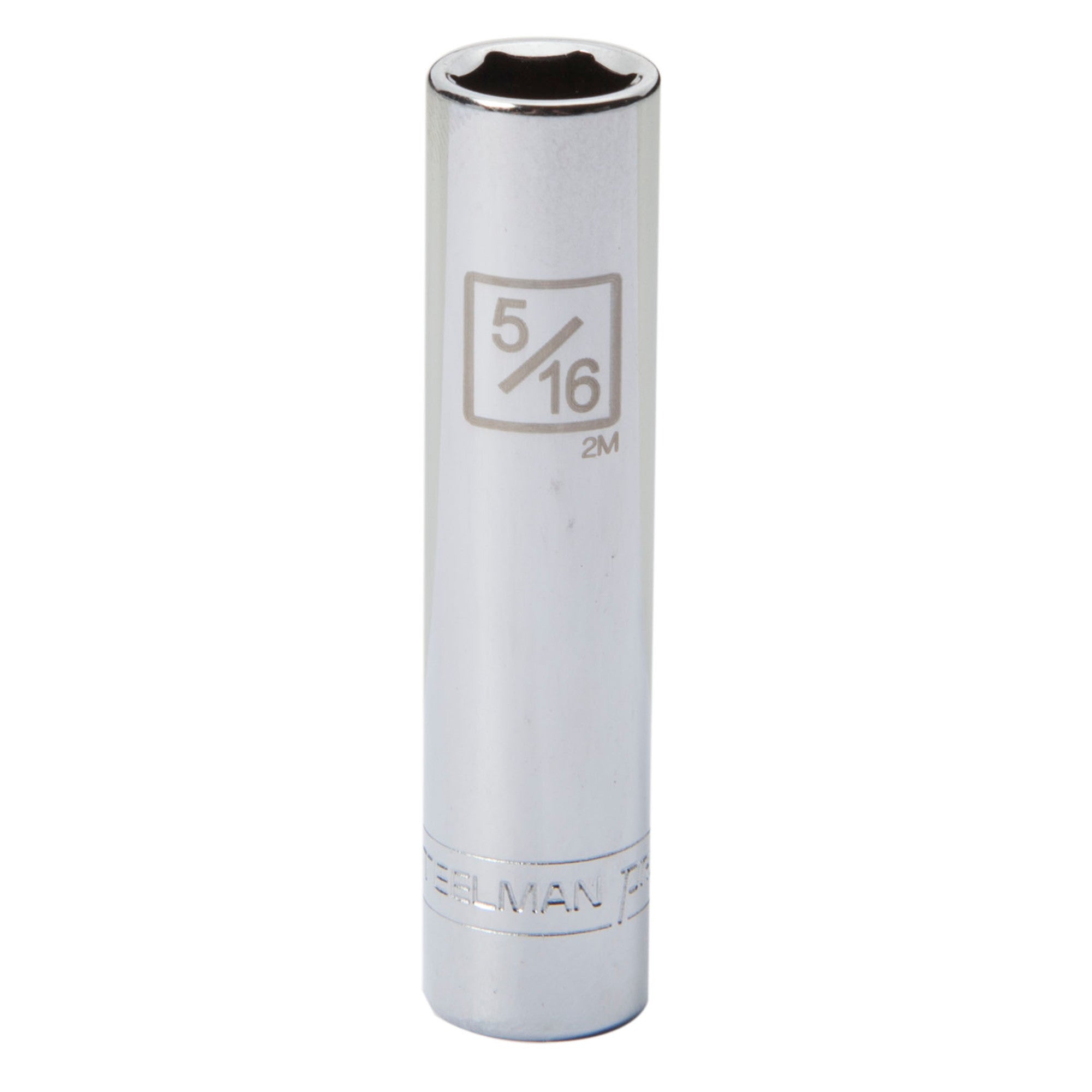 Steelman Pro 1/4-Inch Drive X 5/16-Inch Deep Well 6-Point Sae Socket ...